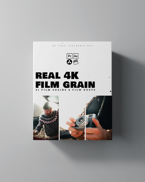 High Quality Film Grain & Dusts - 4K – THAT ICELANDIC GUY